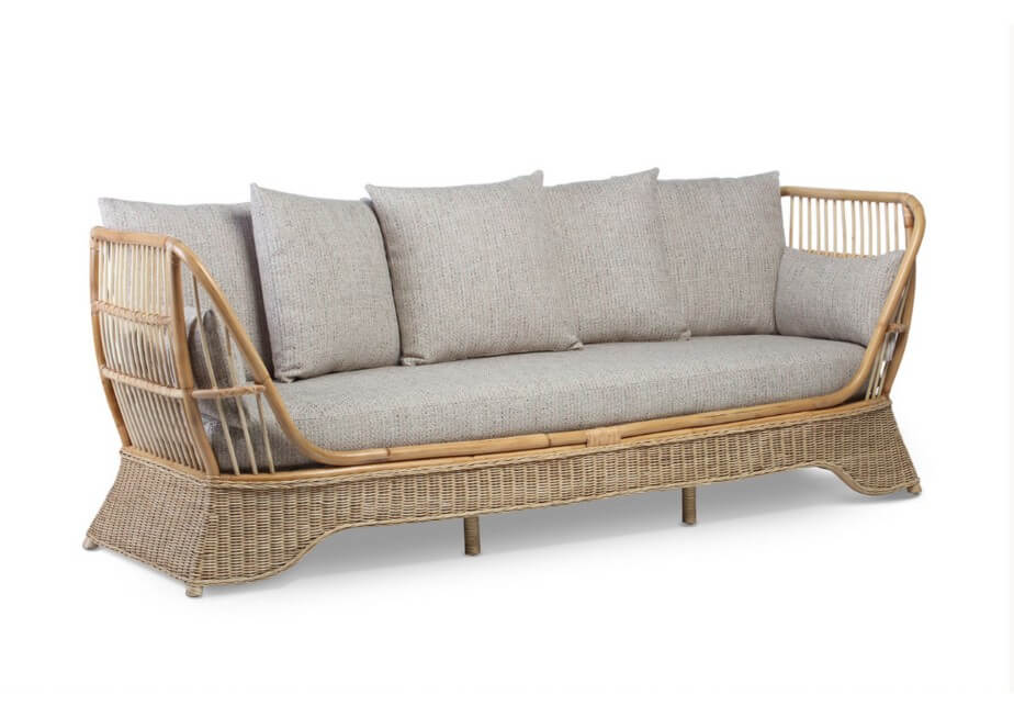 Daybed Sofa Natural Conservatory Furniture James Oliver at Home